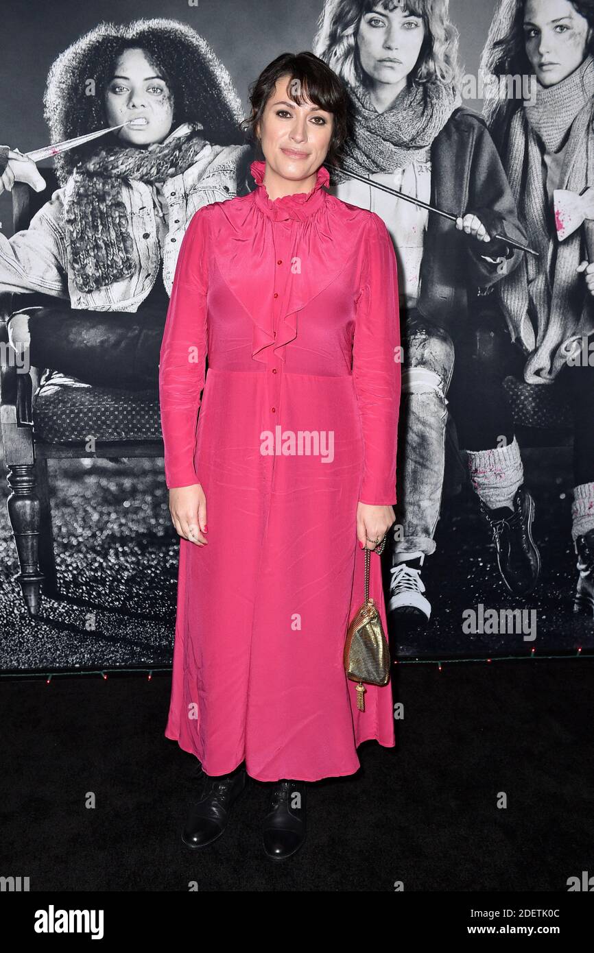 April Wolfe attends the screening of Black Christmas at Regal L.A. LIVE ...