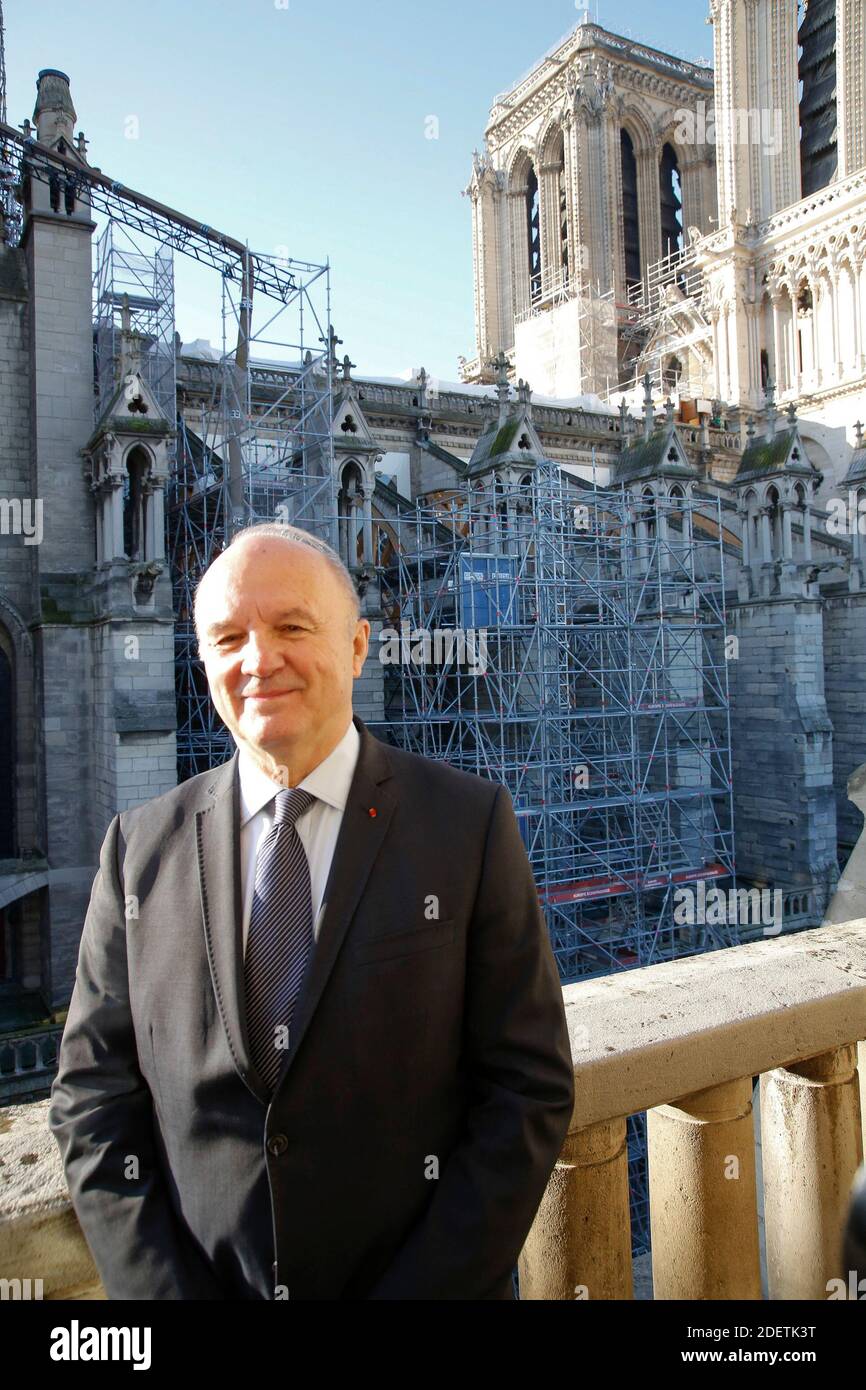 General Jean-Louis Georgelin, in charge of the Restoration of Notre ...