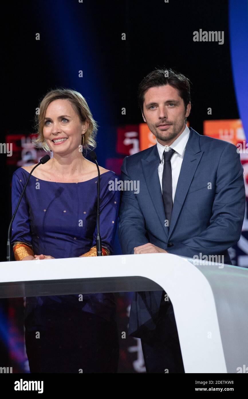 Radah Mitchell and Raphael Personnaz attending the Closing Ceremony Red ...