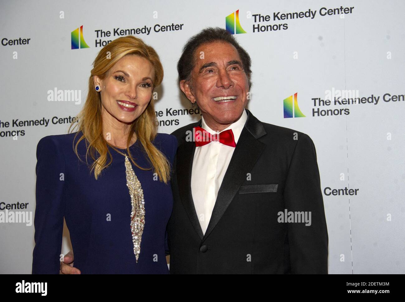 Steve Wynn and his wife, Andrea, arrive for the formal Artist's Dinner ...
