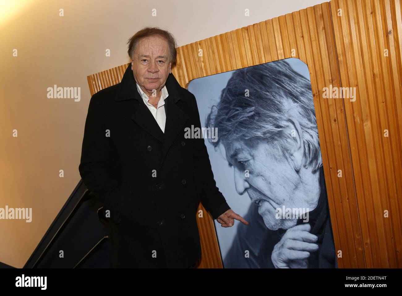 Daniel Lauclair lors de l'hommage à Jean-Pierre Mocky au cinéma Beau ...