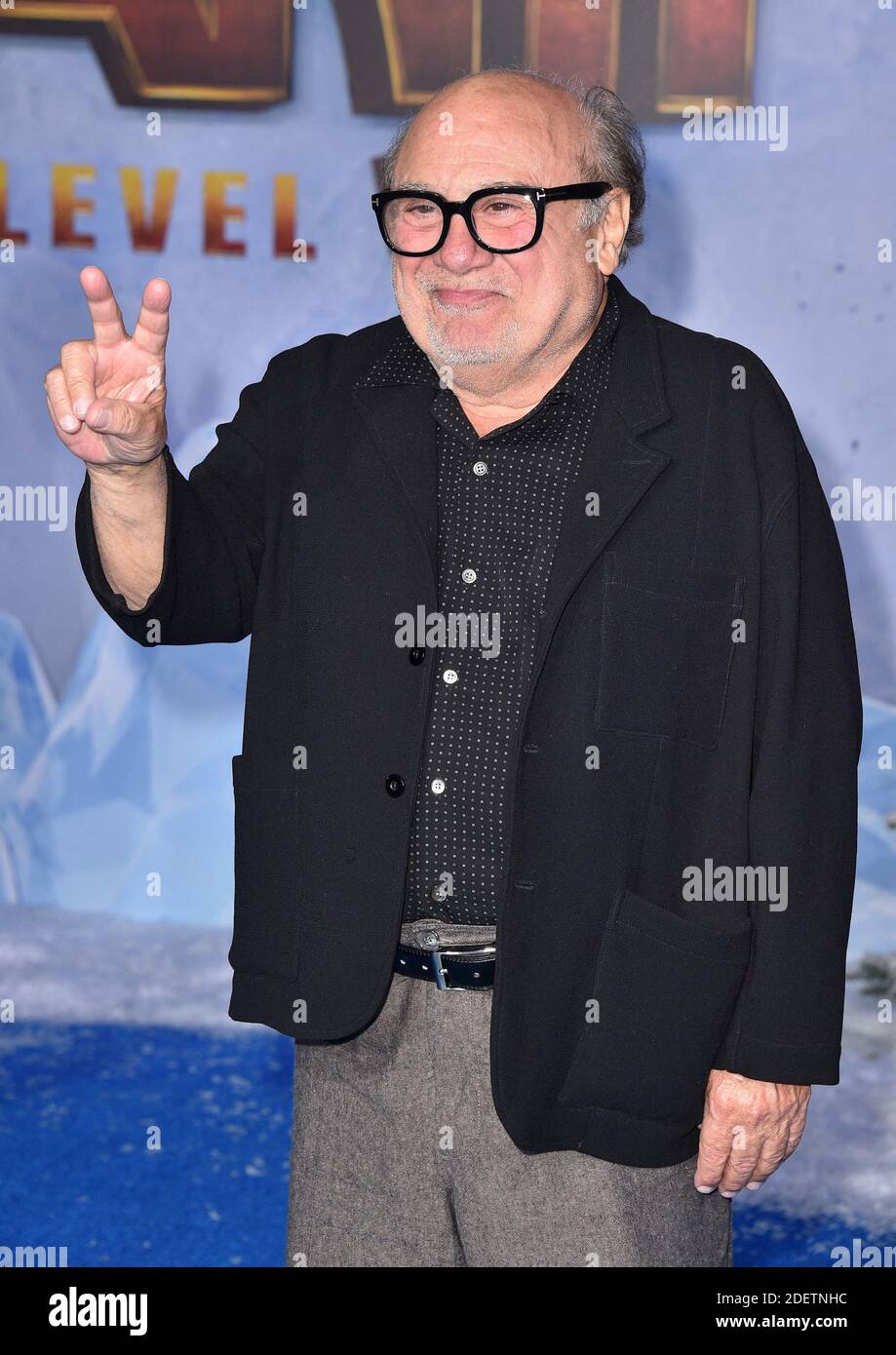 Danny DeVito attends the premiere of Sony Pictures' "Jumanji: The Next ...