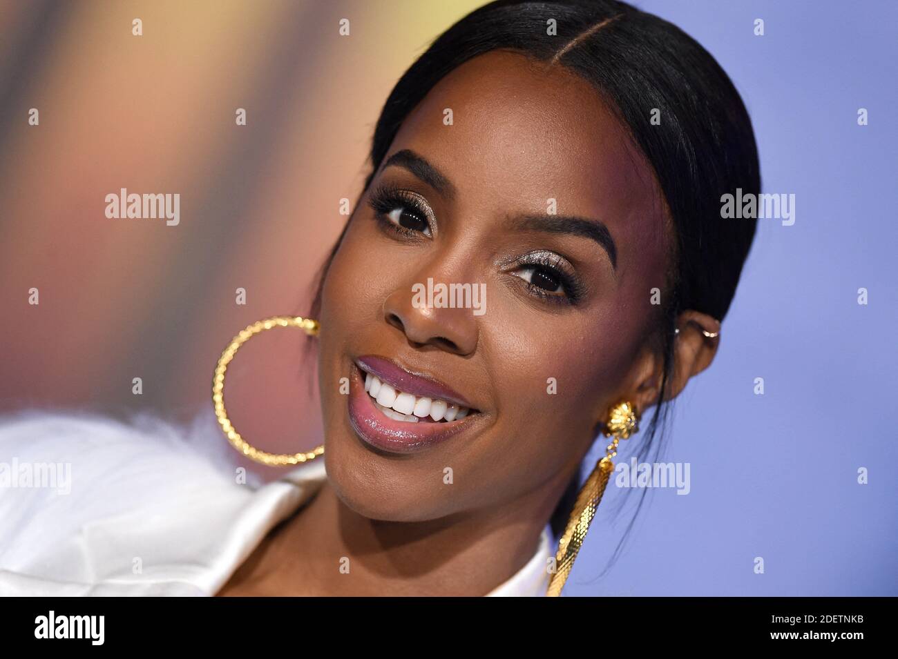 Kelly Rowland attends the premiere of Sony Pictures' "Jumanji: The Next ...