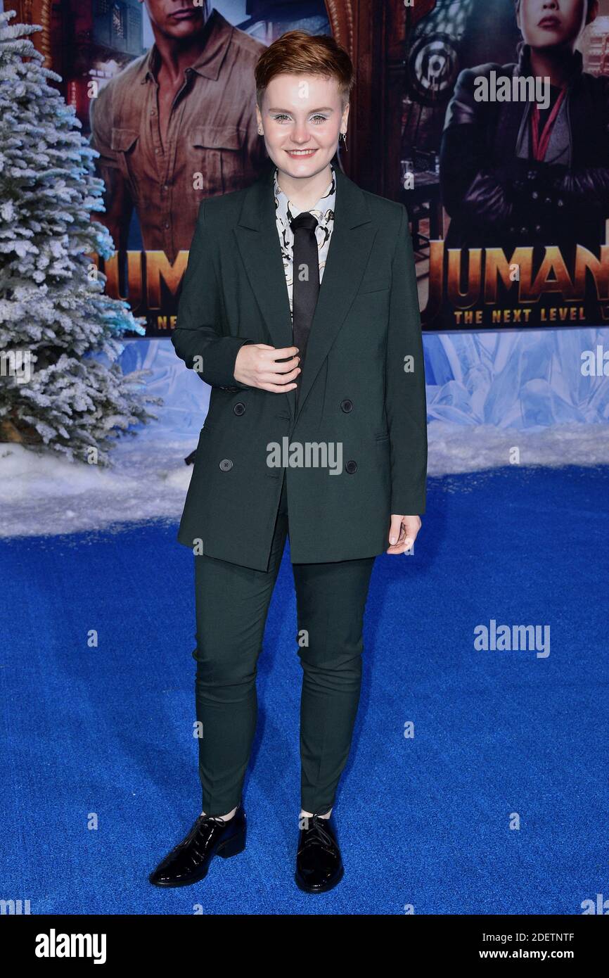 Morgan Turner attends the premiere of Sony Pictures' "Jumanji: The Next ...