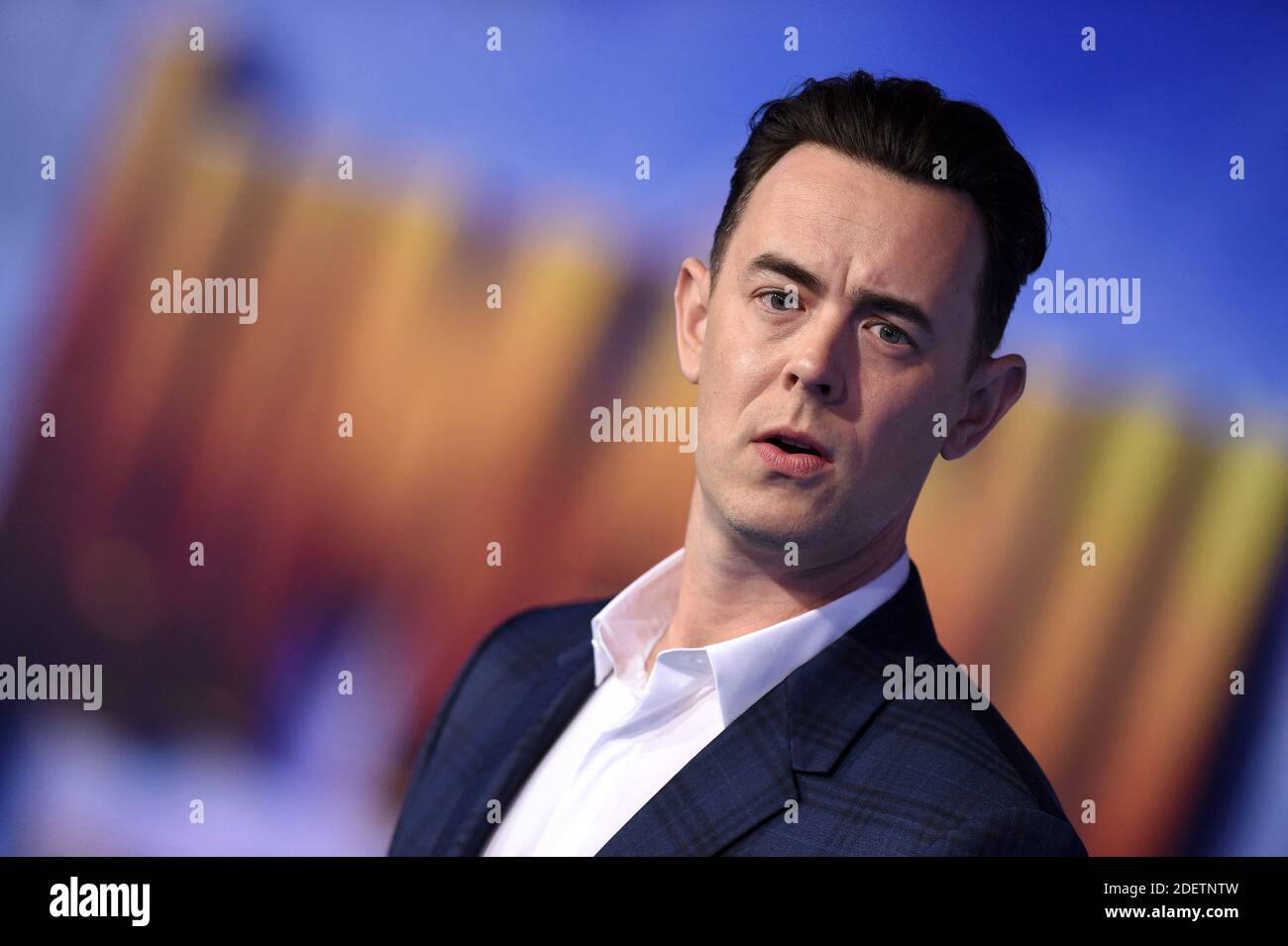 Colin Hanks attends the premiere of Sony Pictures' "Jumanji: The Next ...