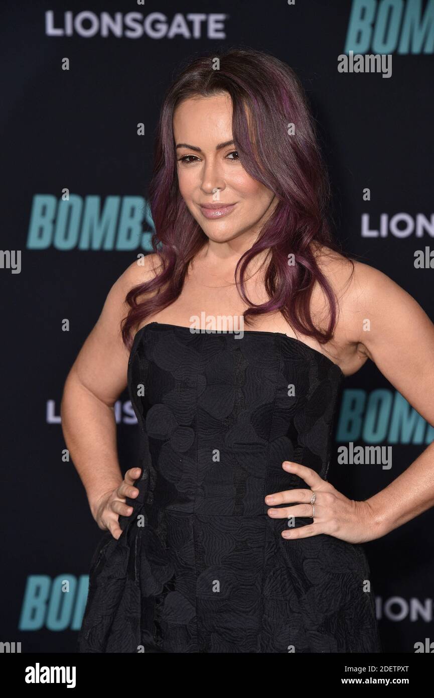 Alyssa Milano attends a Special Screening of Liongate's "Bombshell" at ...