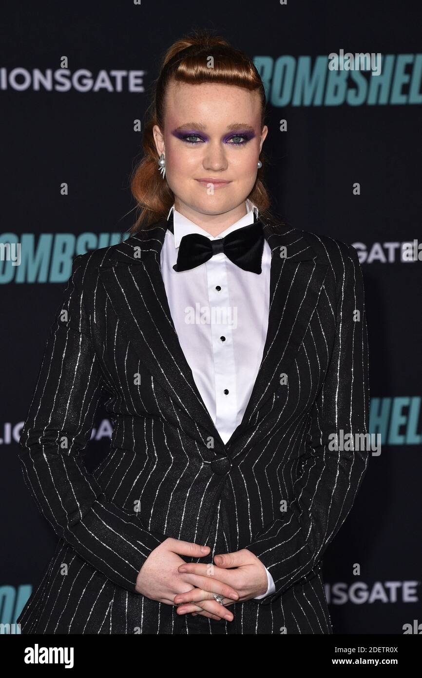 Liv Hewson attends a Special Screening of Liongate's "Bombshell" at ...
