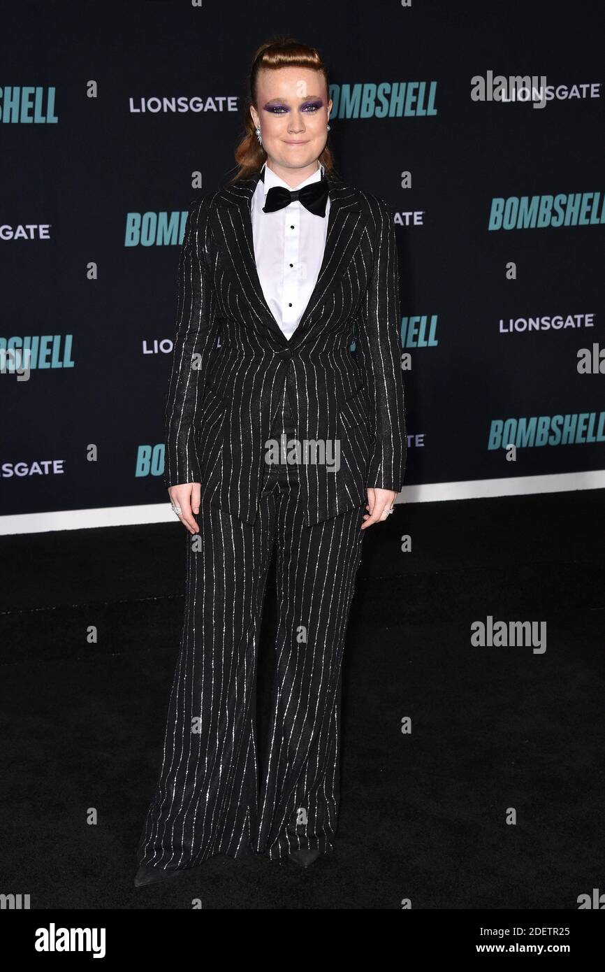 Liv Hewson attends a Special Screening of Liongate's "Bombshell" at ...