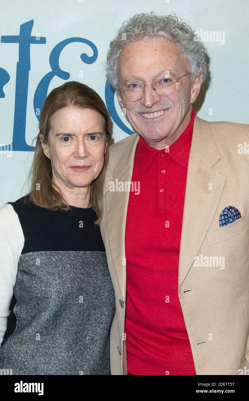 Nelson Monfort and his wife Dominique Monfort attending the Photocall ...