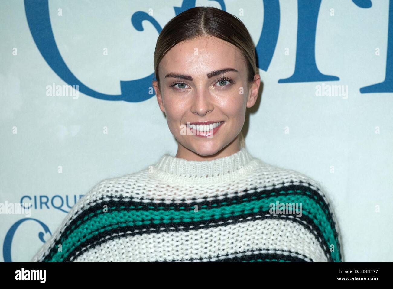 Ines Vandamme attending the Photocall of the Cirque du Soleil Corteo ...