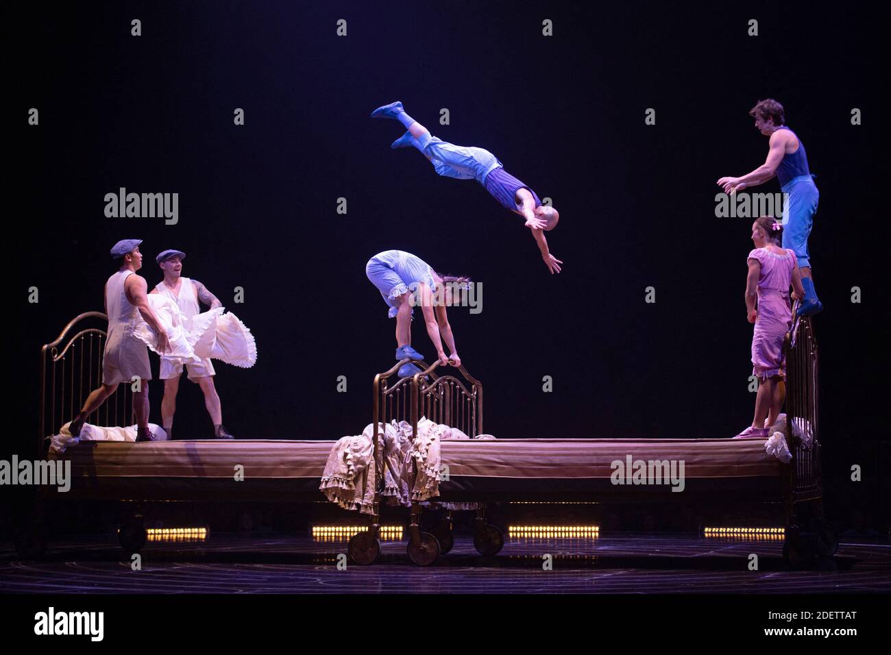 Opening of the Cirque du Soleil Corteo show at the Accor Hotel Arena ...