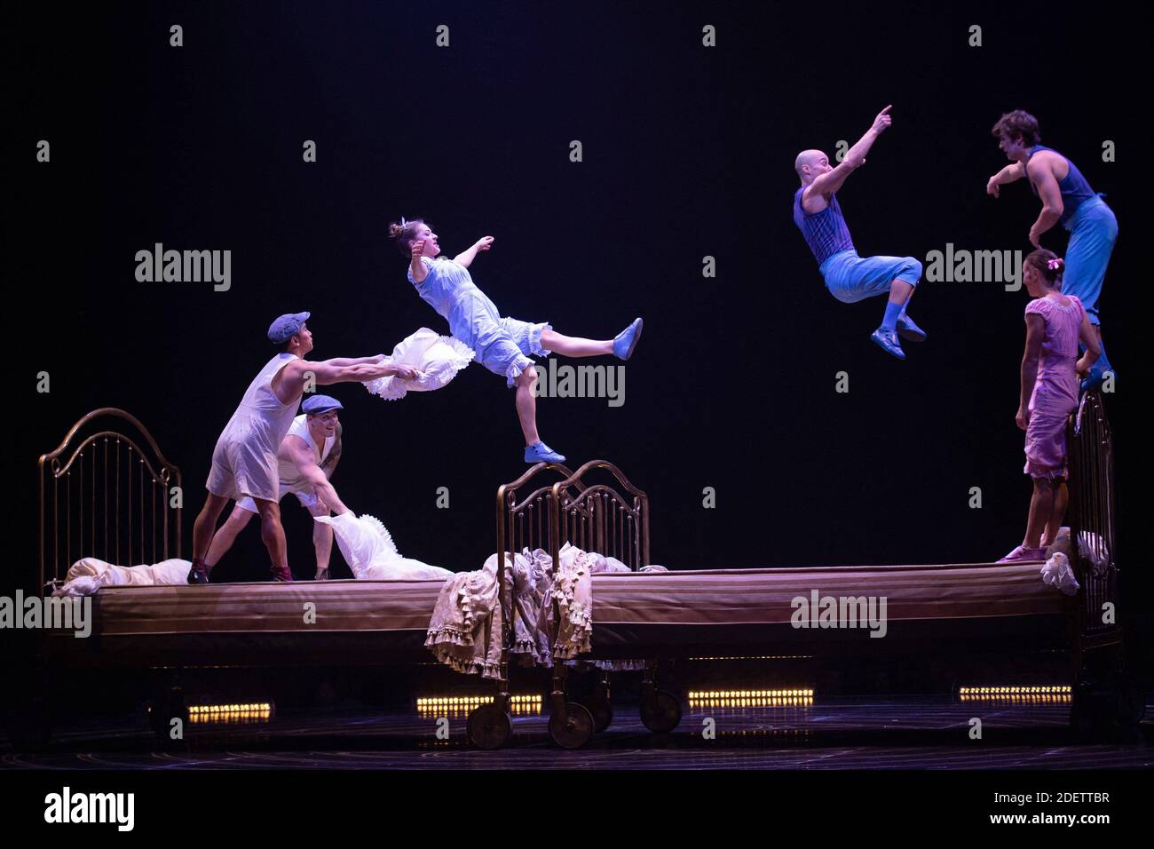 Opening of the Cirque du Soleil Corteo show at the Accor Hotel Arena ...
