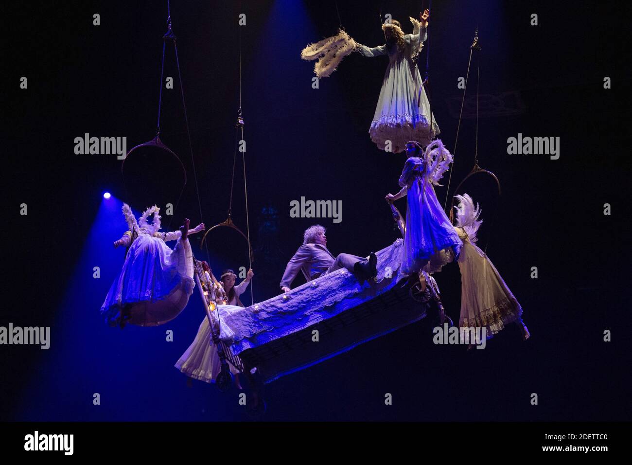 Opening of the Cirque du Soleil Corteo show at the Accor Hotel Arena ...