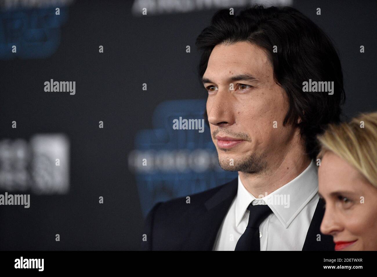 Adam Driver attends the Premiere of Disney's "Star Wars: The Rise Of ...