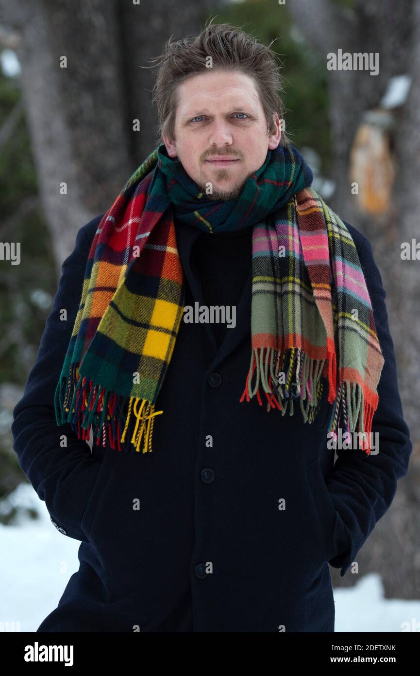 Jan-Ole Gerster attending a photo session during the 11th Les Arcs Film ...