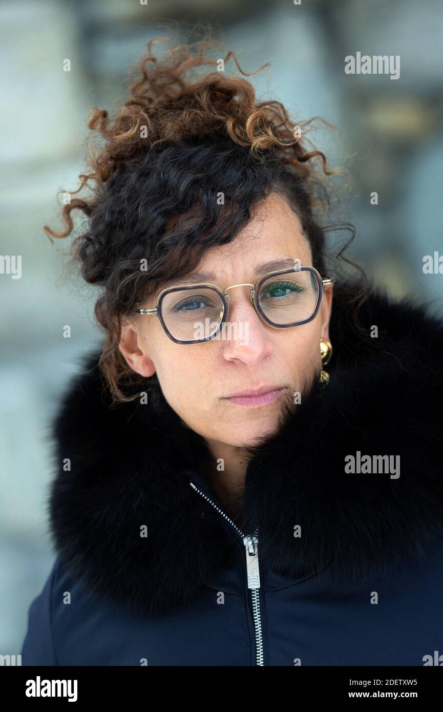 Houda Benyamina attending a photo session during the 11th Les Arcs Film ...