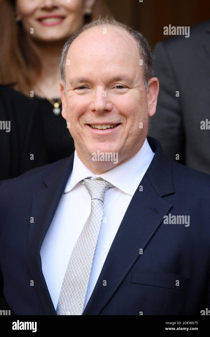 Prince Albert II of Monaco attends Christmas gifts distribution at La ...
