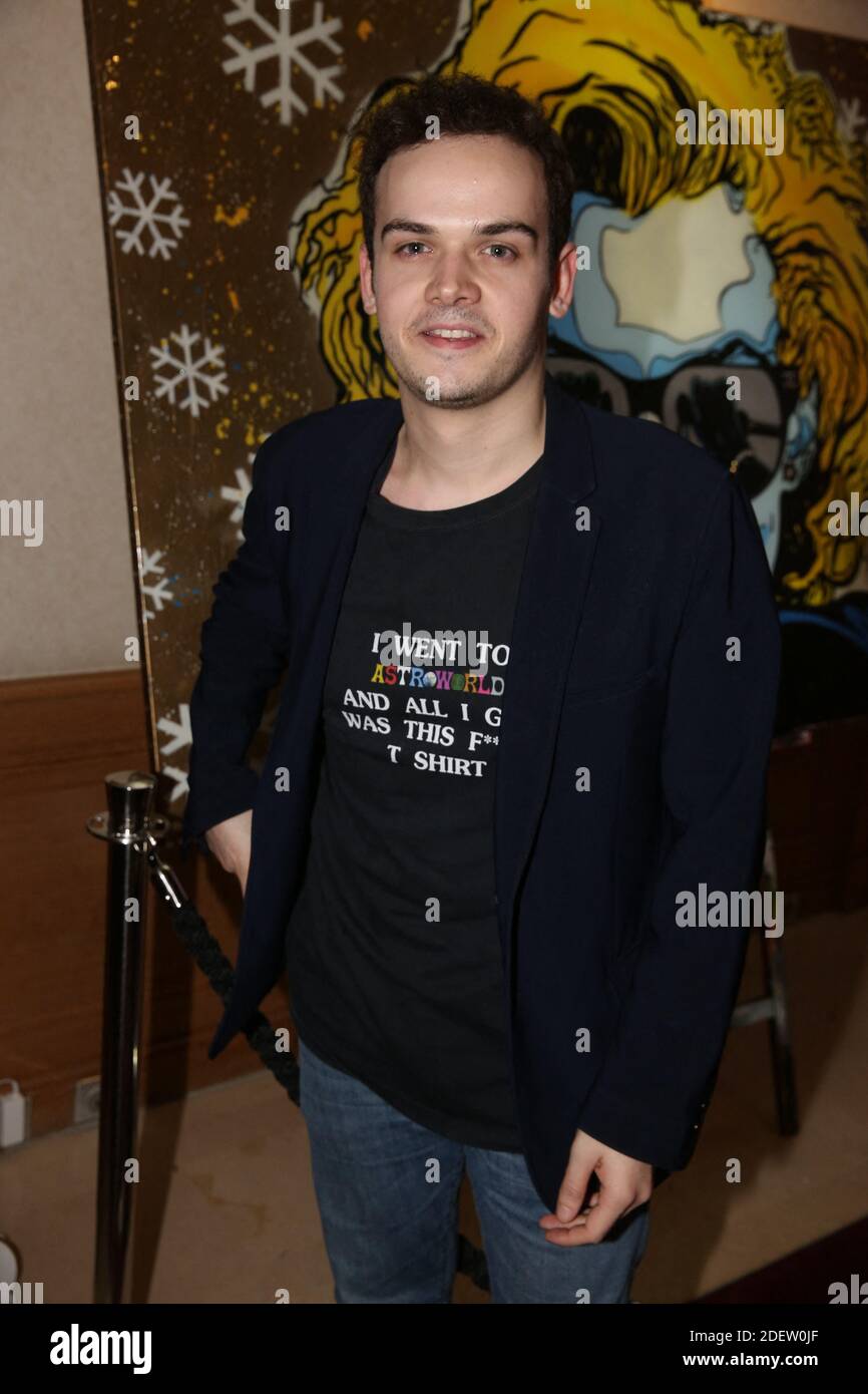 Maxime Tabart lors de 'Le Grand Diner' a l'Hotel Marriott Paris Champs ...