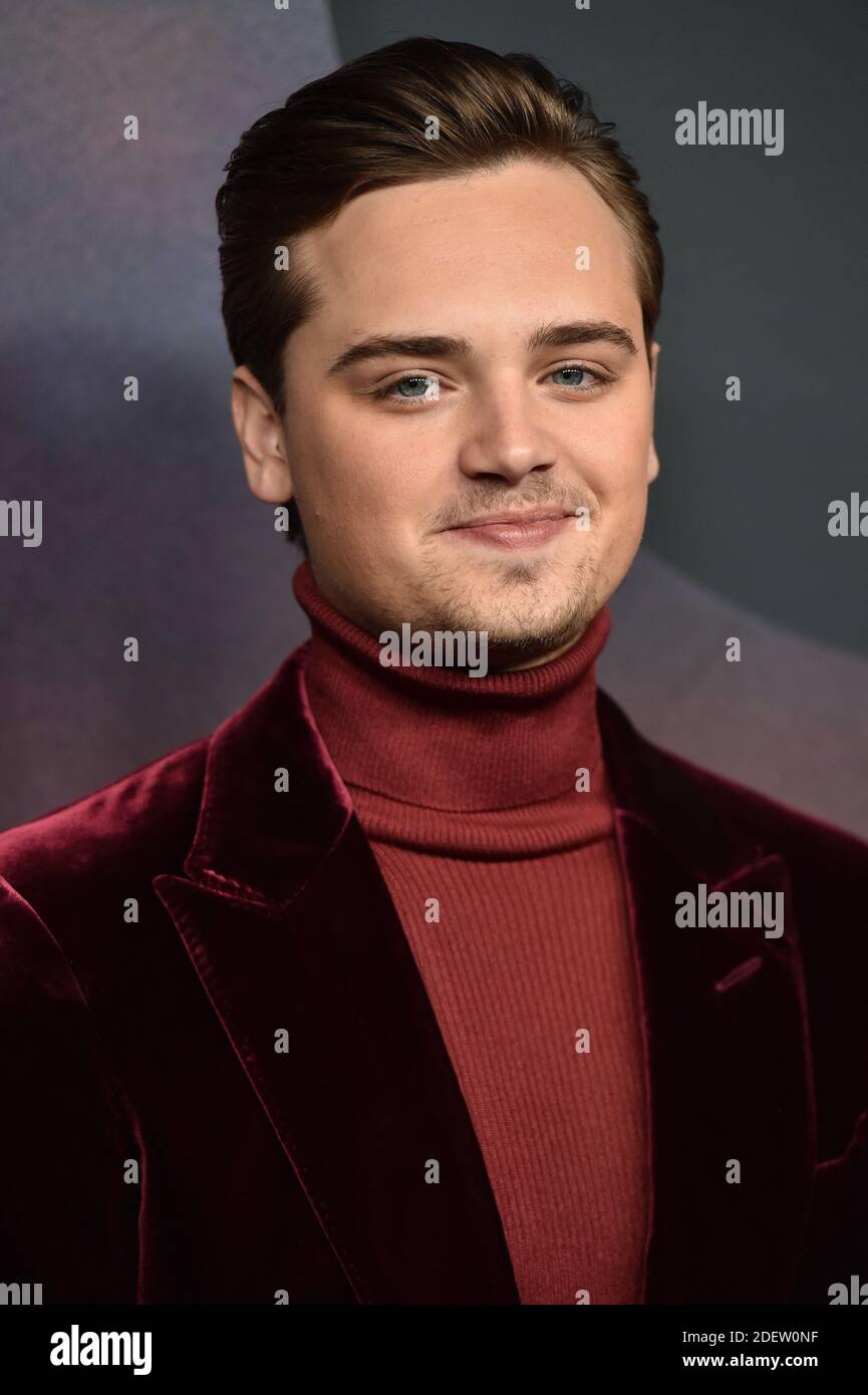Dean-Charles Chapman attends the premiere of Universal Pictures' "1917 ...