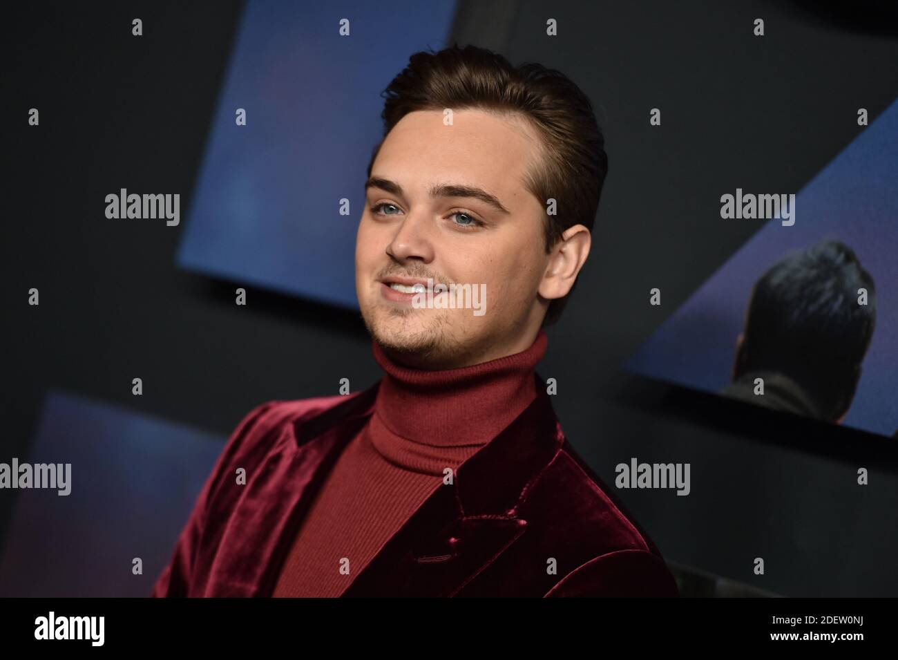 Dean-Charles Chapman attends the premiere of Universal Pictures' "1917 ...