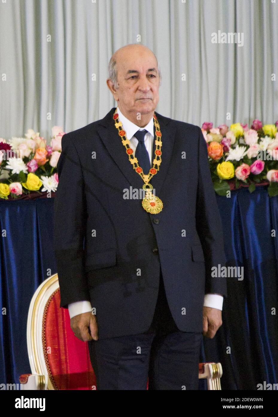 President abdelmadjid tebboune hi-res stock photography and images - Alamy