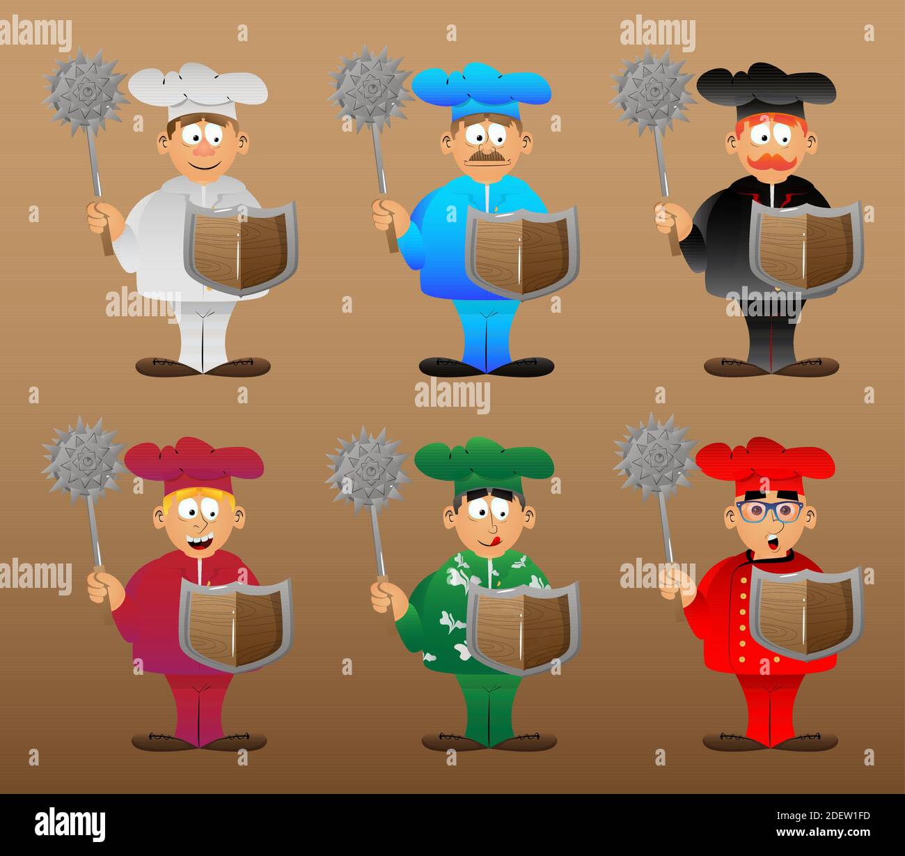 Fat knight Stock Vector Images - Alamy