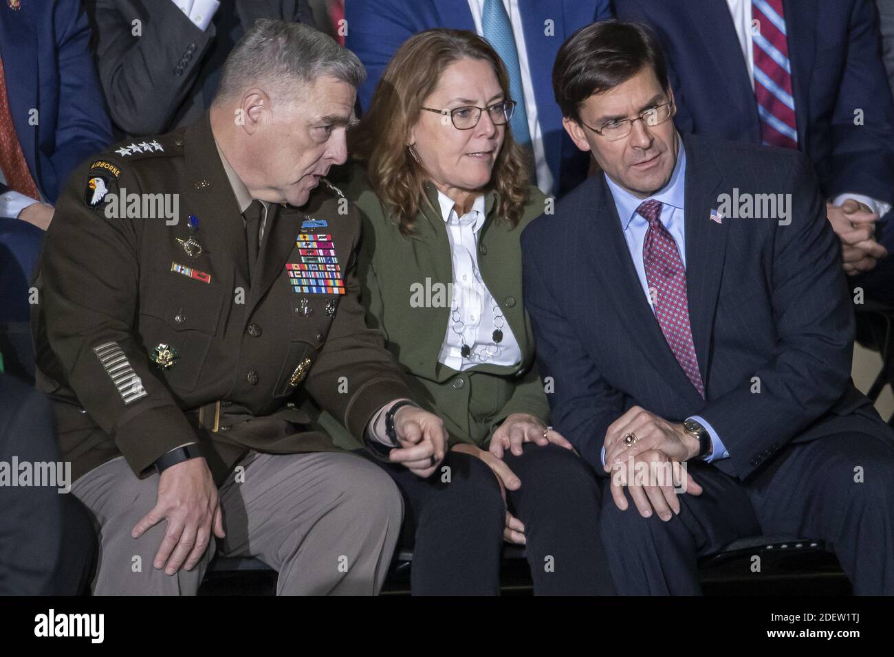 Chairman of the Joint Chiefs of Staff General Mark A. Milley (L ...