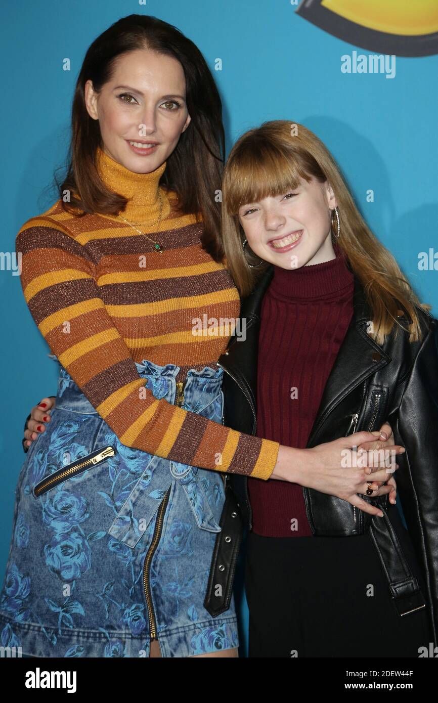 Frederique Bel et Leeloo Eyme lors de la Premiere de Ducobu 3 au Grand ...