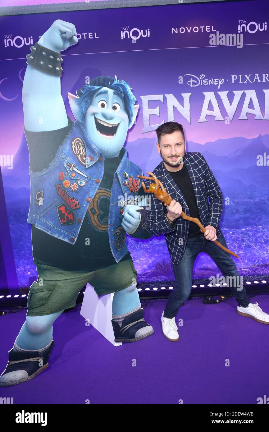 Maxime Gueny attending the premiere of 'En Avant' held at UGC Normandie ...