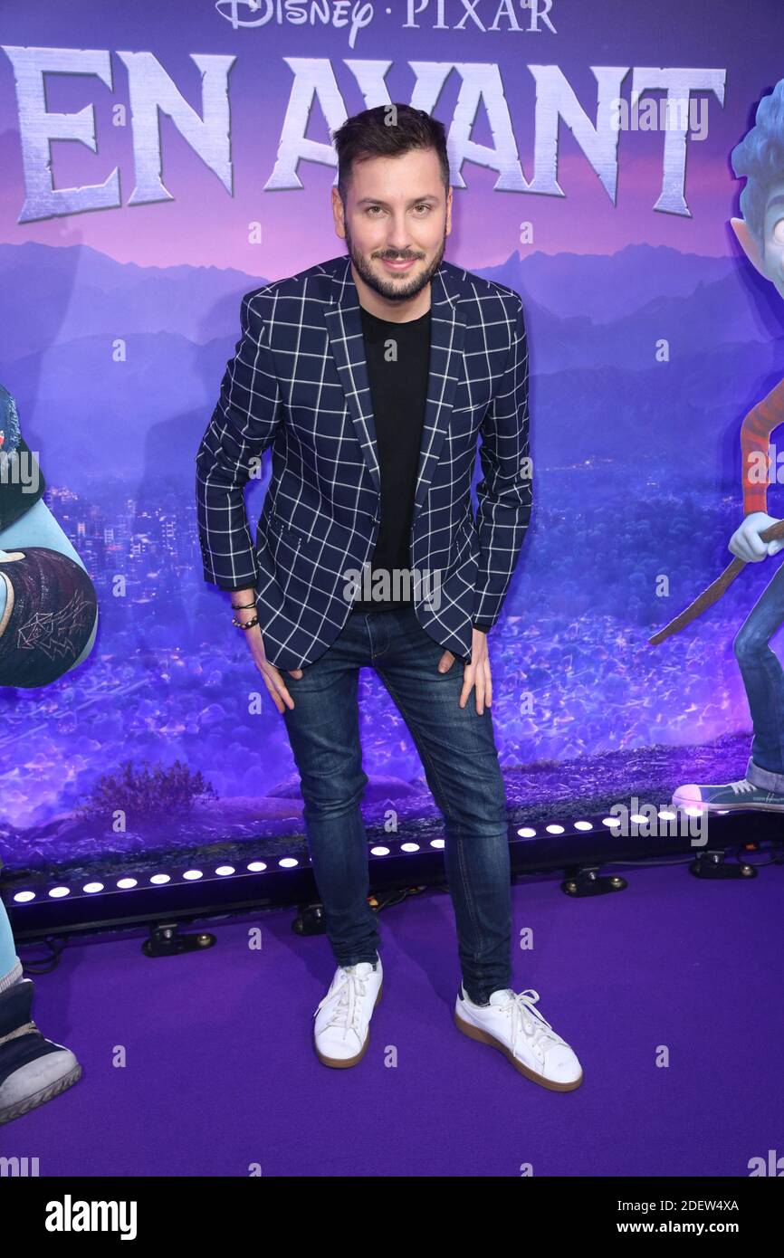 Maxime Gueny attending the premiere of 'En Avant' held at UGC Normandie ...