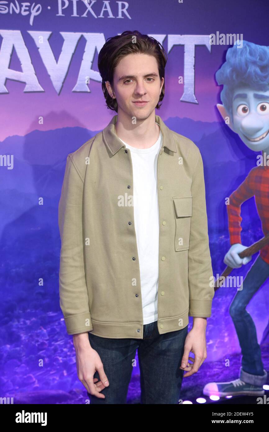 Thomas Soliveres attending the premiere of 'En Avant' held at UGC ...