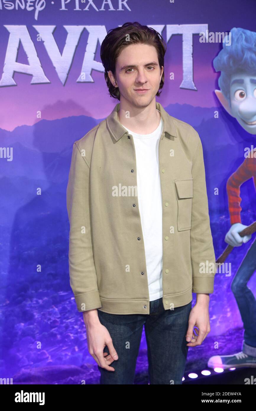 Thomas Soliveres attending the premiere of 'En Avant' held at UGC ...