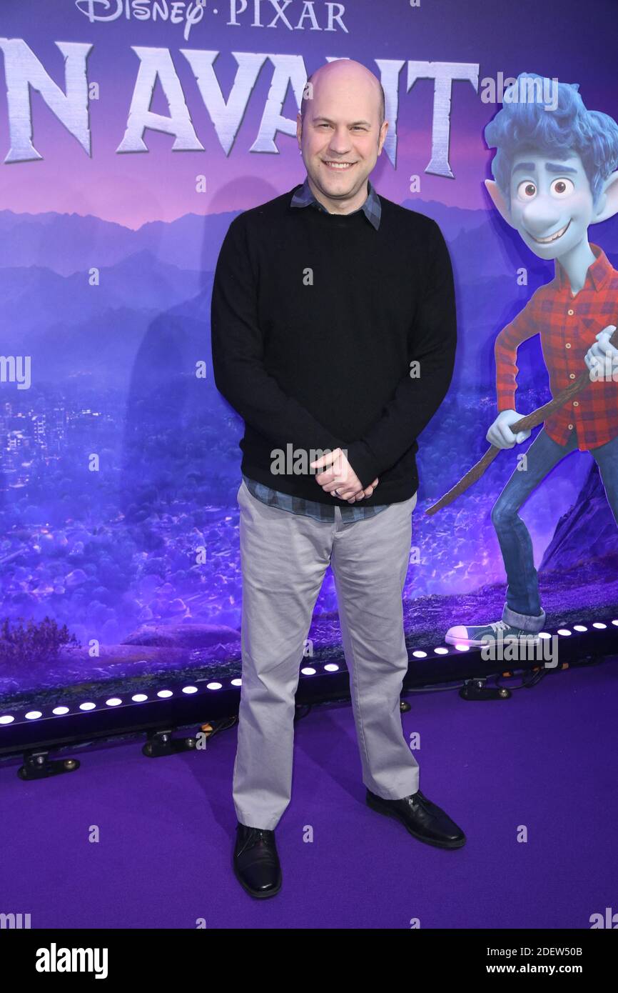 Dan Scanlon attending the premiere of 'En Avant' held at UGC Normandie ...