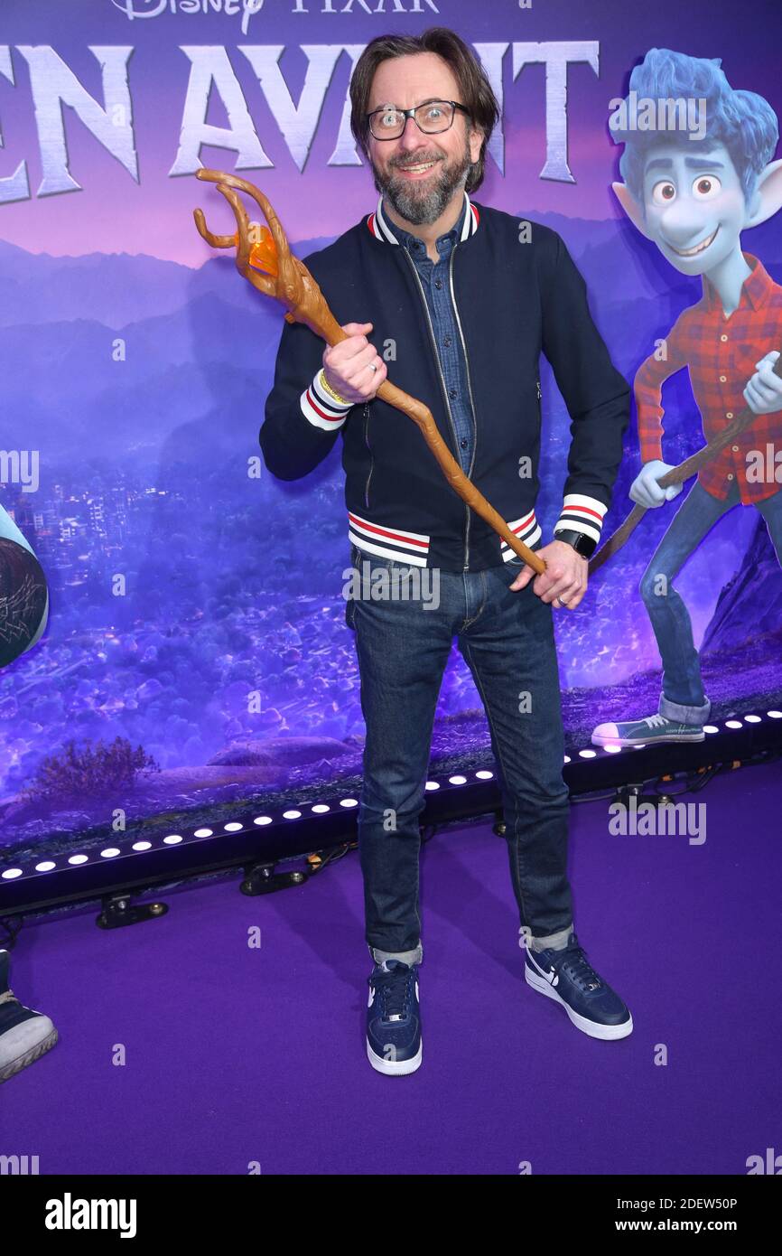 Alex Jaffray attending the premiere of 'En Avant' held at UGC Normandie ...