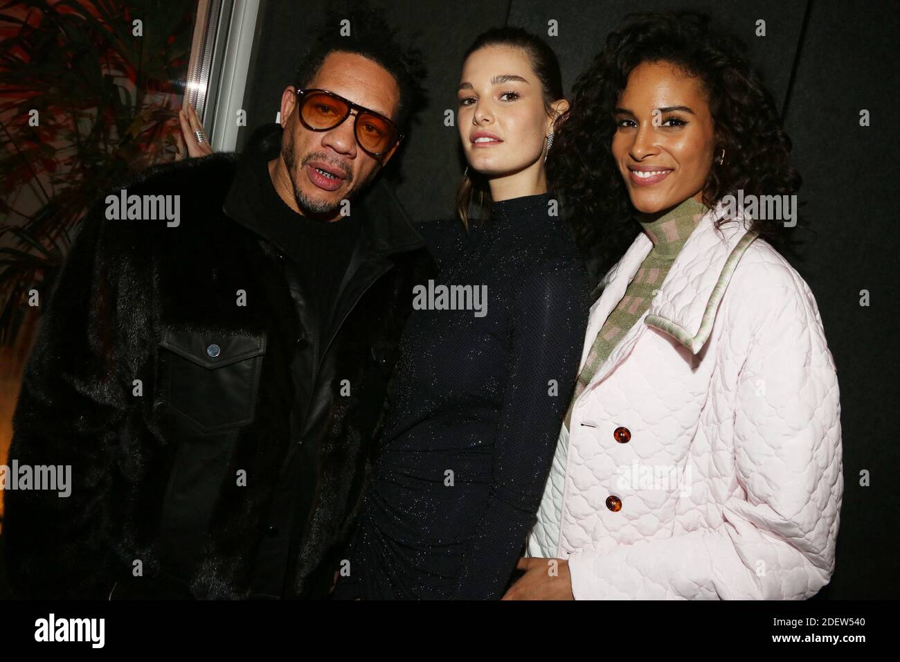 JoeyStarr, Ophelie Guillermand and Cindy Bruna attending the Women For ...