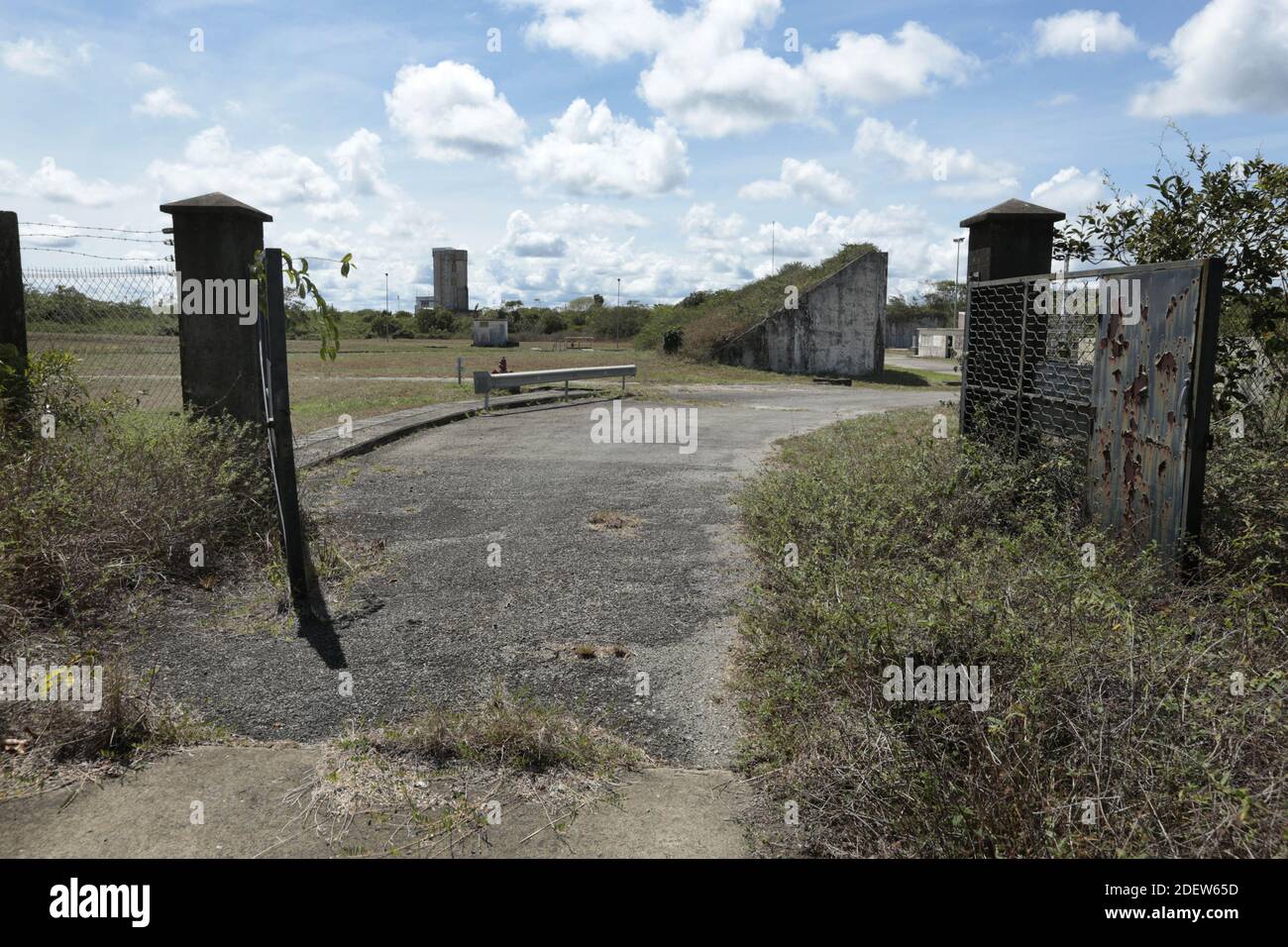 Kourou,Guyane, France on November 26,2019.The old Ariane 4 launch pad ...
