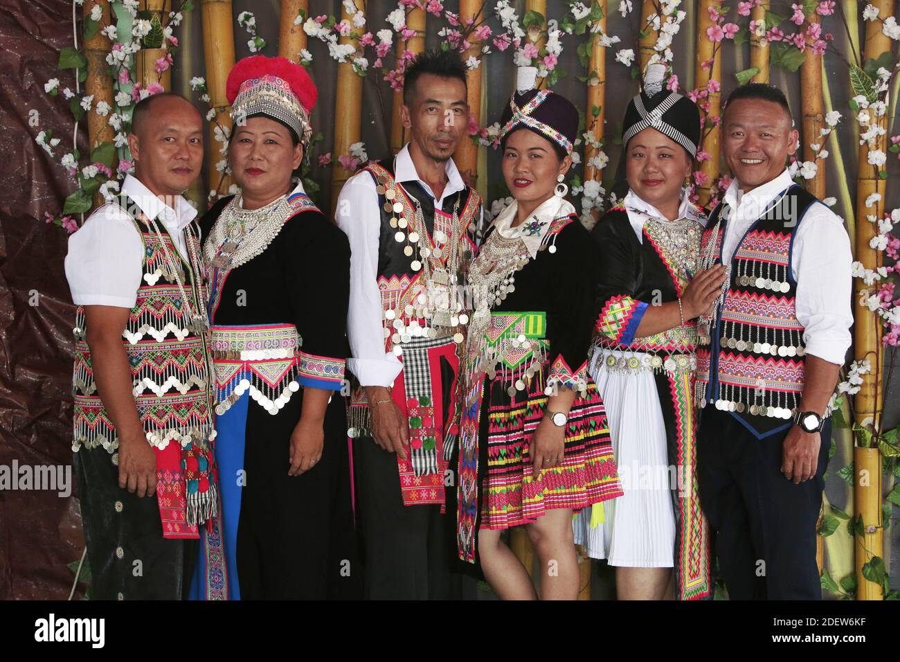 CACAO, FRENCH GUYANA -NOVEMBER 13: New year with traditional dress of ...
