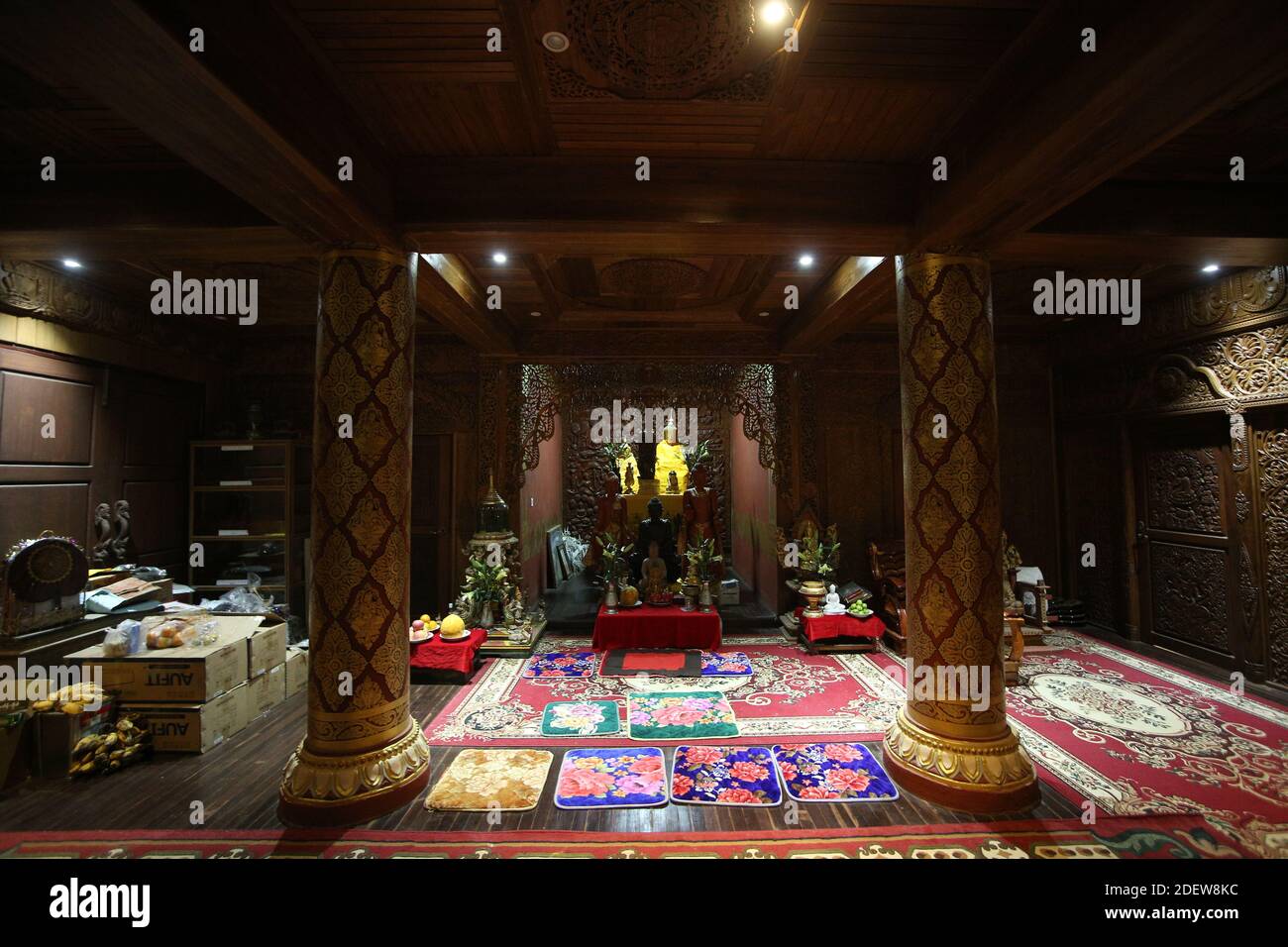 Indian monastry hi-res stock photography and images - Alamy