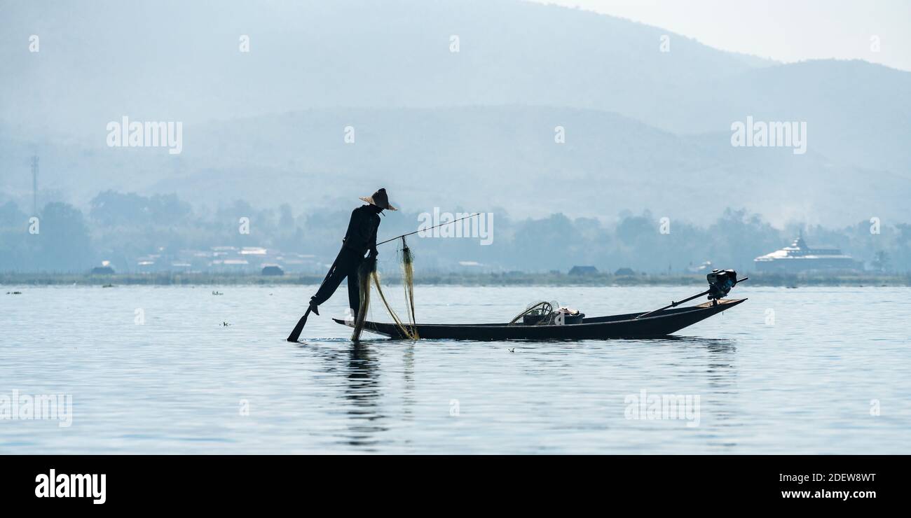 Southeast asia myanmar burma water transportation boats hi-res stock ...