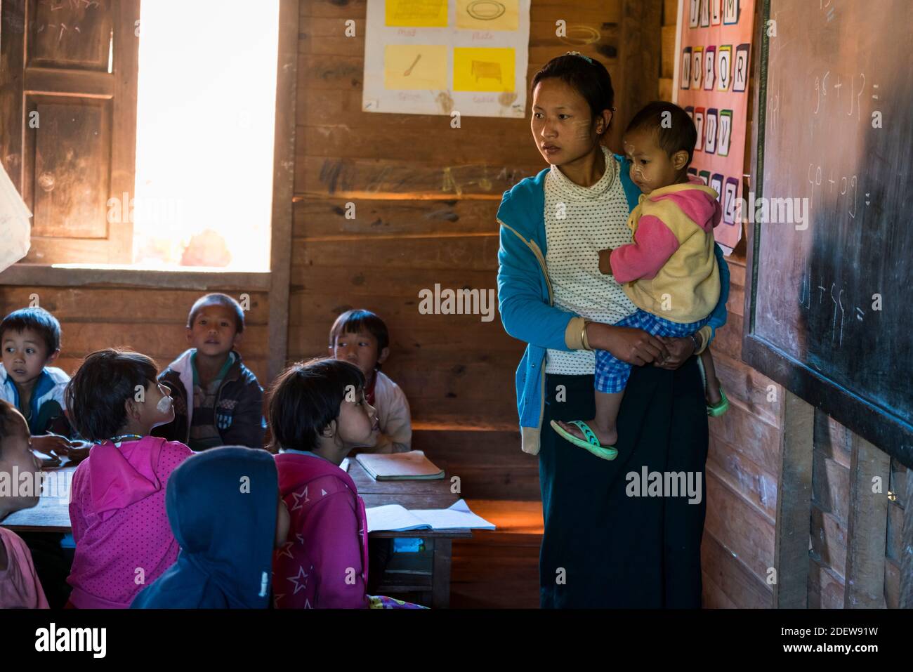 Teacher (myanmar or burma or burmese) hi-res stock photography and ...