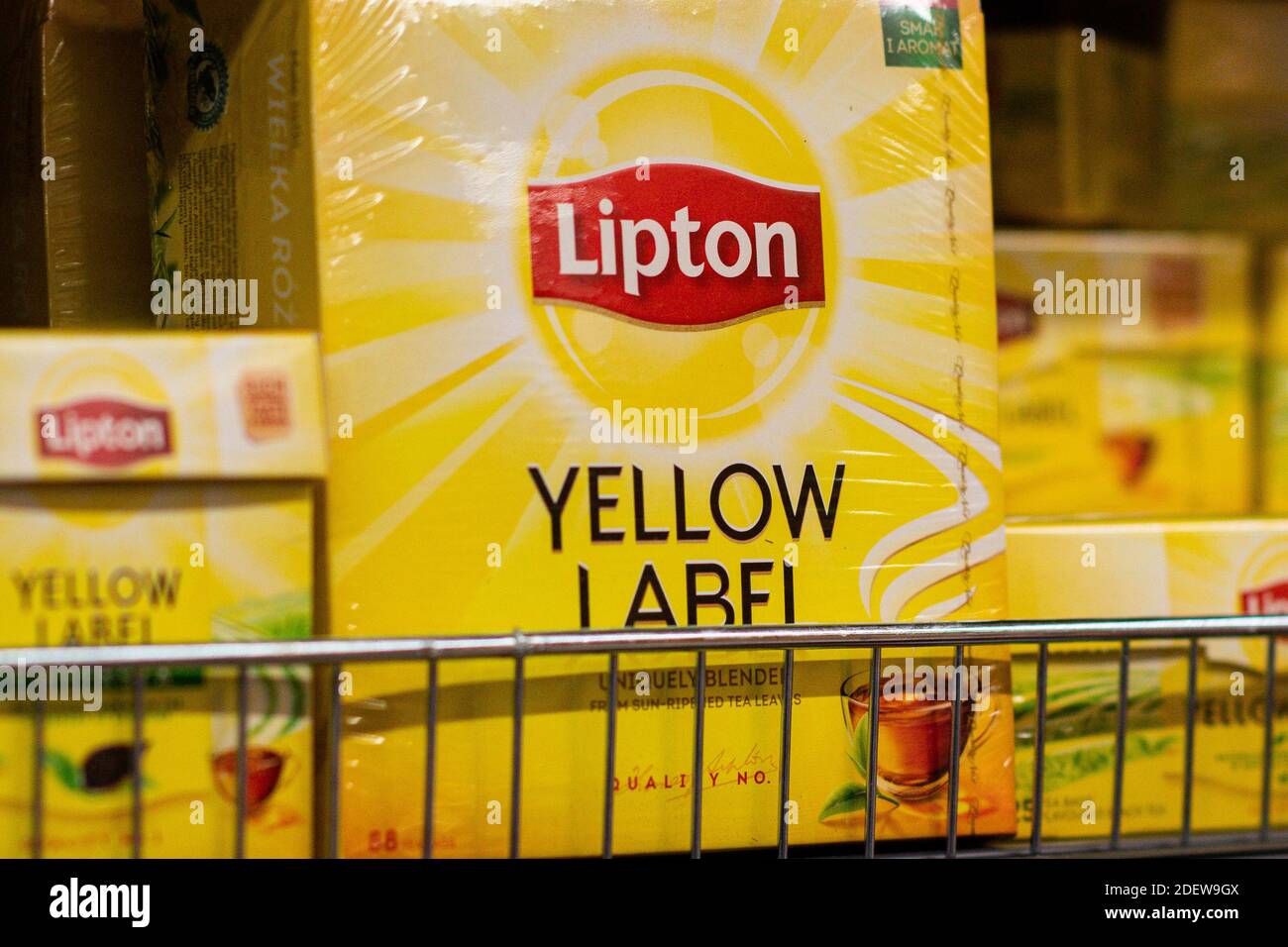 Lipton logo hi-res stock photography and images - Alamy