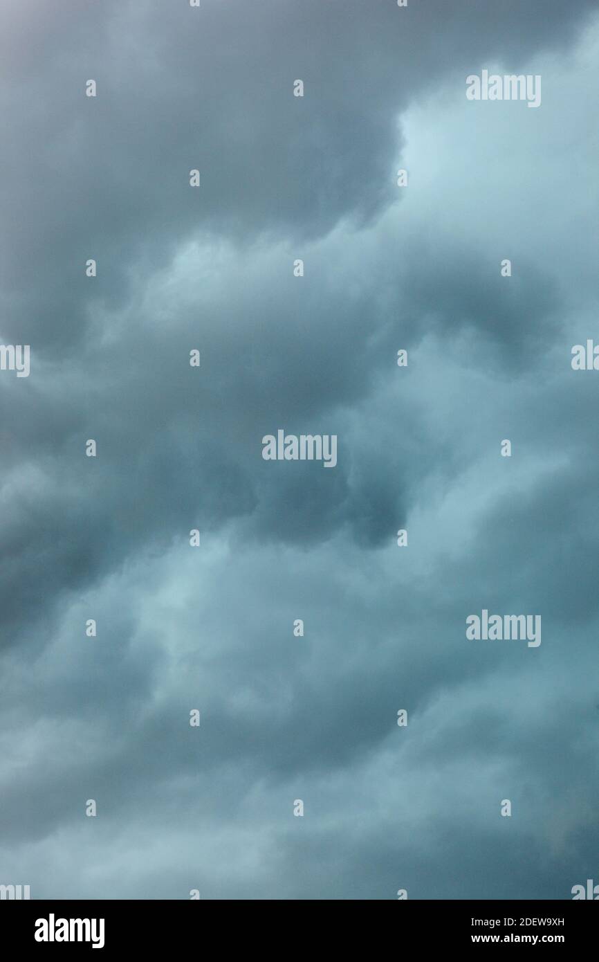 dangerous looking dark cloudy sky Stock Photo - Alamy