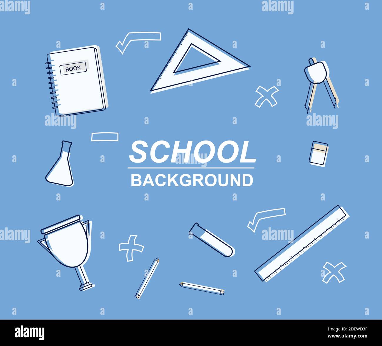 school background design Stock Vector Image & Art - Alamy