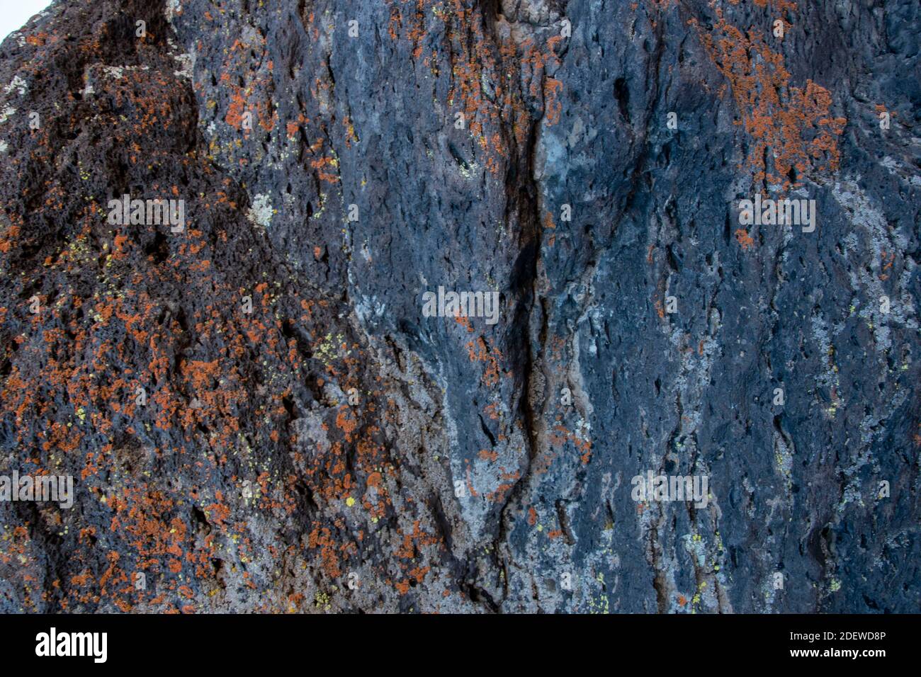 Fossil Falls is a dry riverbed that at one point featured a waterfall ...