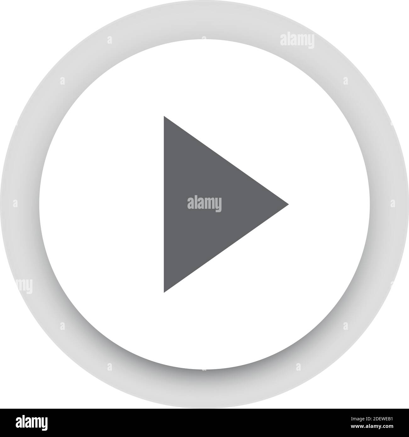 Music play button Stock Vector Images - Alamy