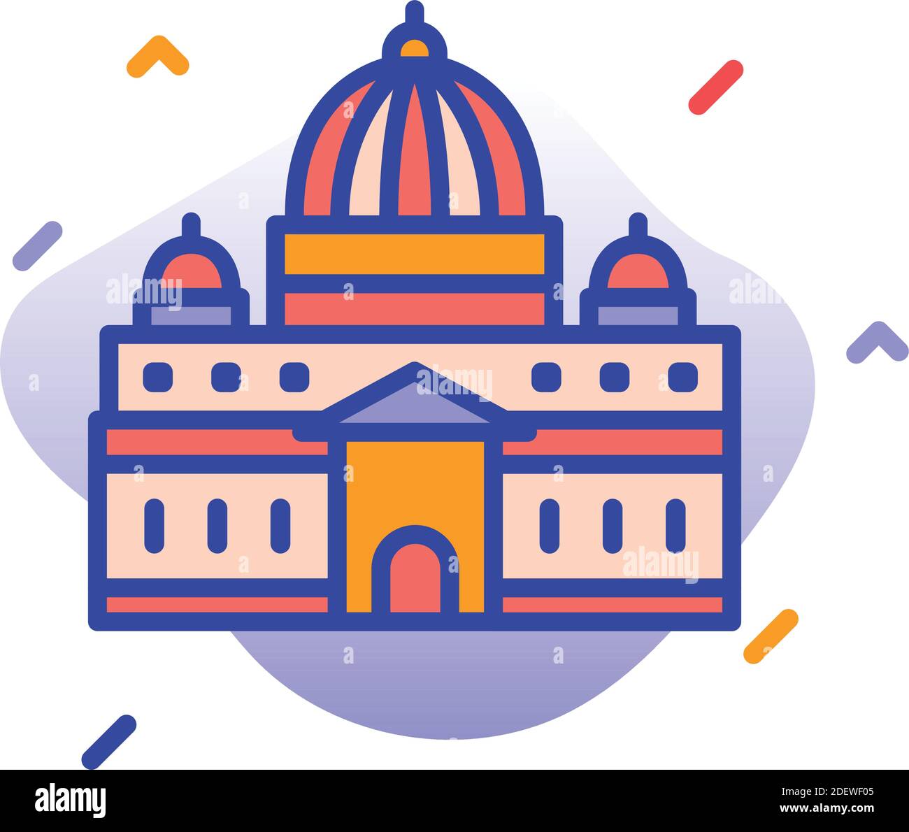 Peter’s Cathedral, Vatican, peters, saint fully editable vector icons ...