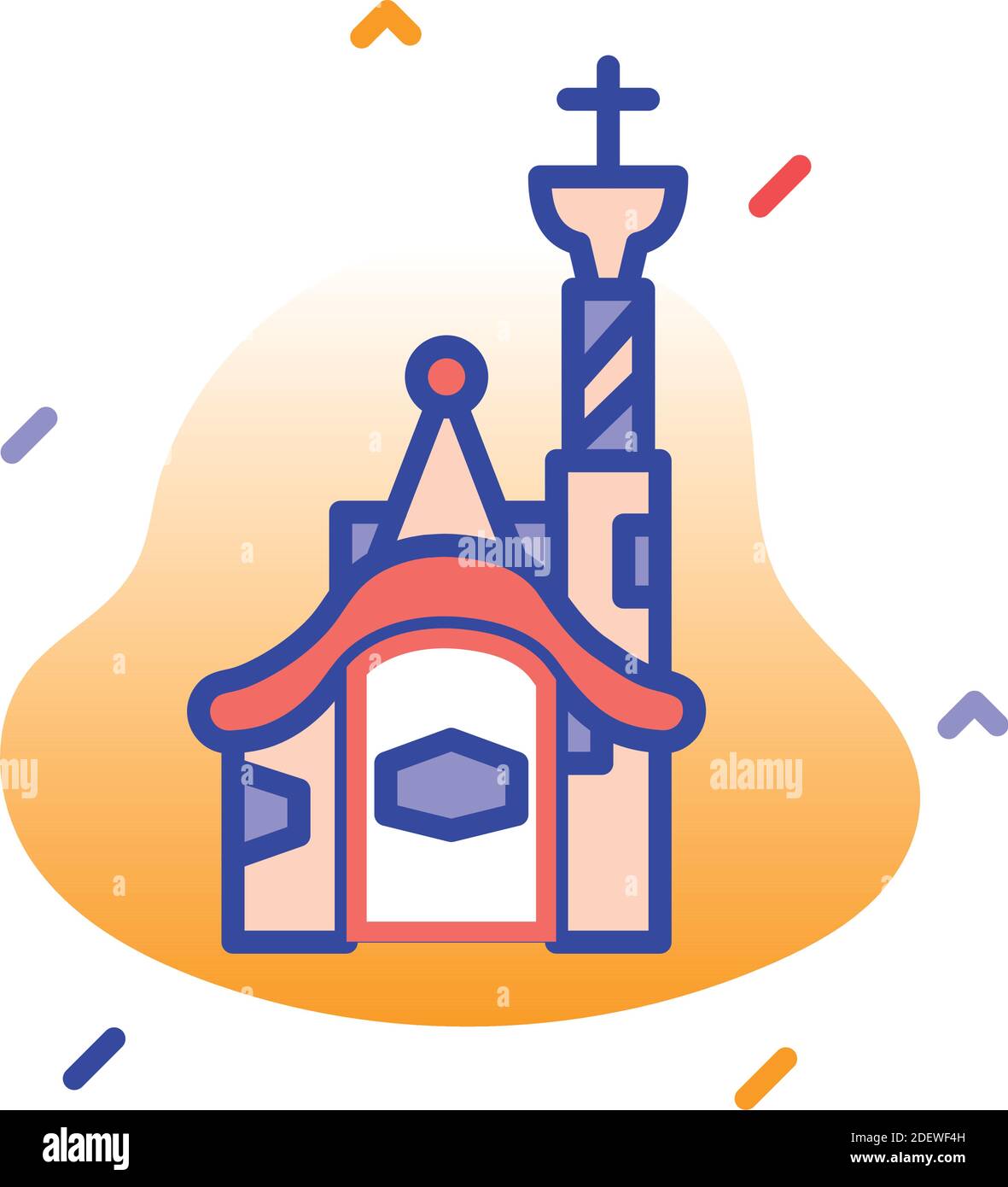 Parc gaudi Stock Vector Images - Alamy