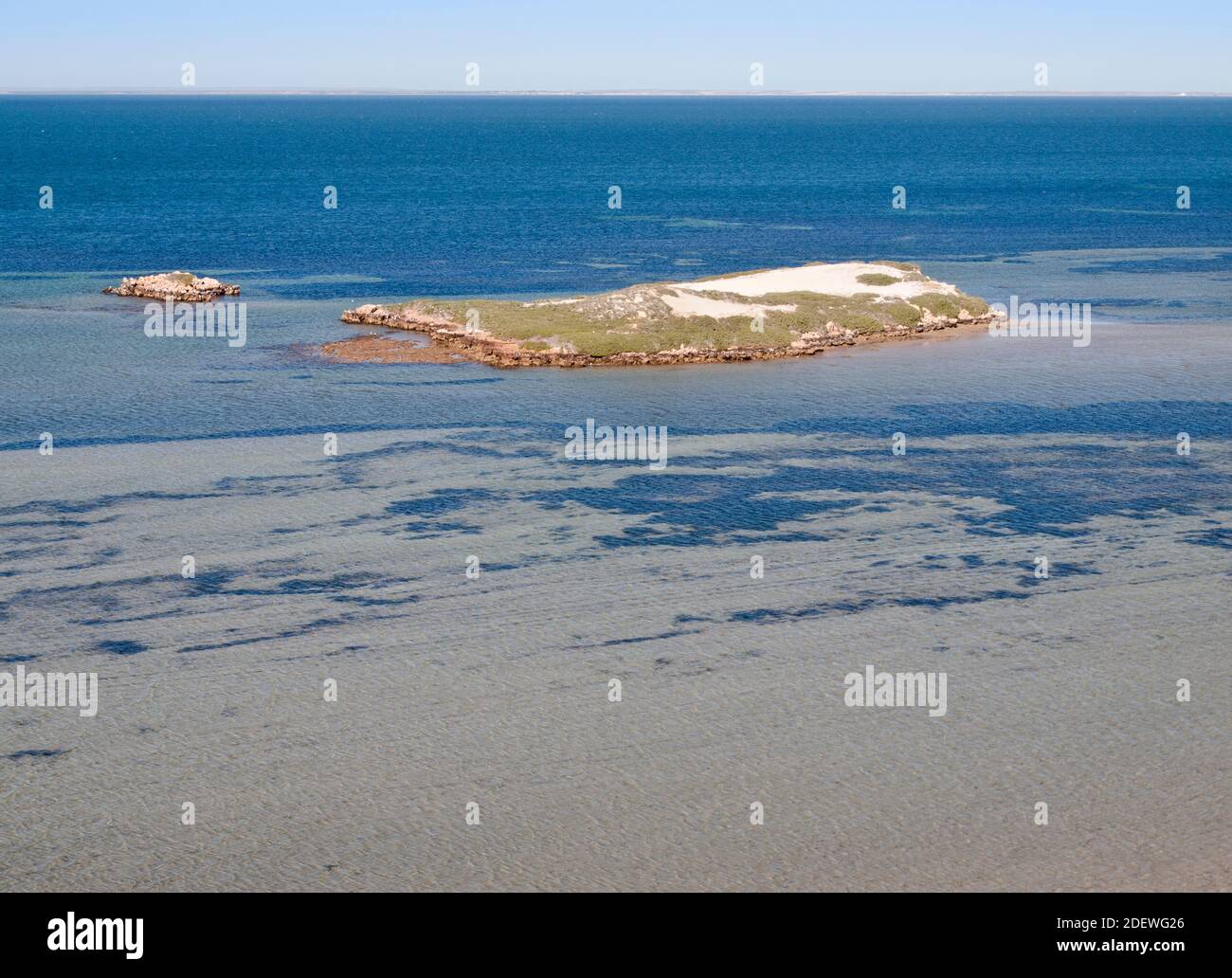 Shark bay aerial australia hi-res stock photography and images - Alamy