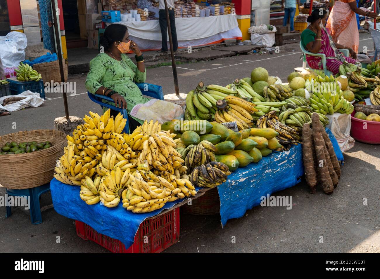 Indian woman face time hi-res stock photography and images - Alamy