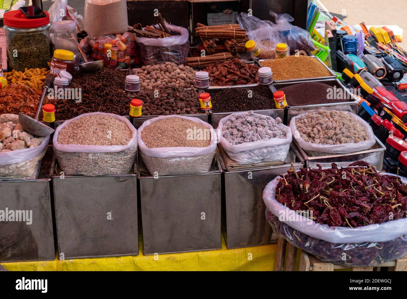 Spice market mapusa goa hi-res stock photography and images - Alamy